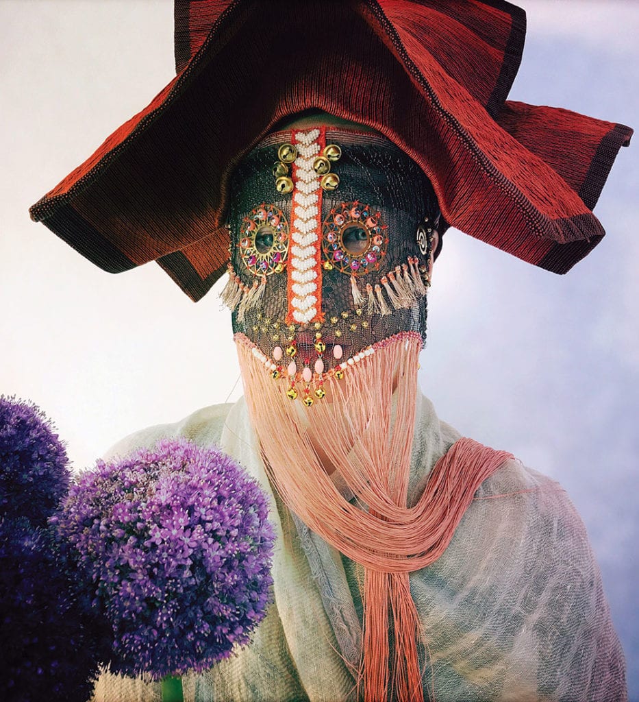 ELYSIAN Magazine | The Unsettling Mask Art of Damselfrau