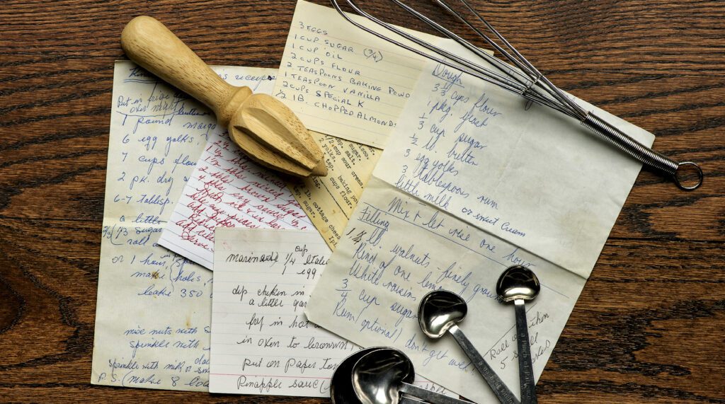 Transporting Tastes Through Time: Sharing Family Recipes Across ...